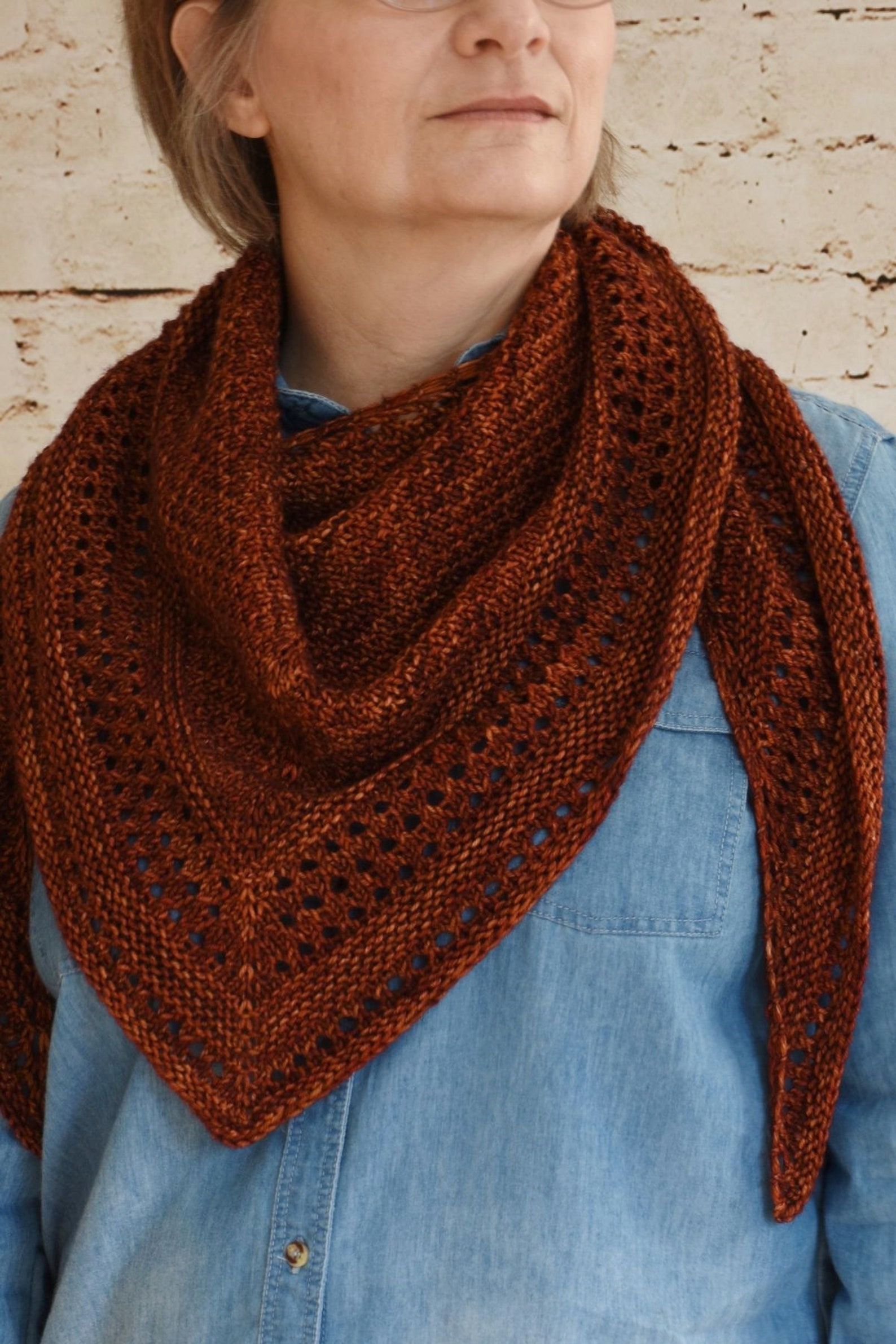 Purl Dust Shawl Knitting Pattern - Etsy