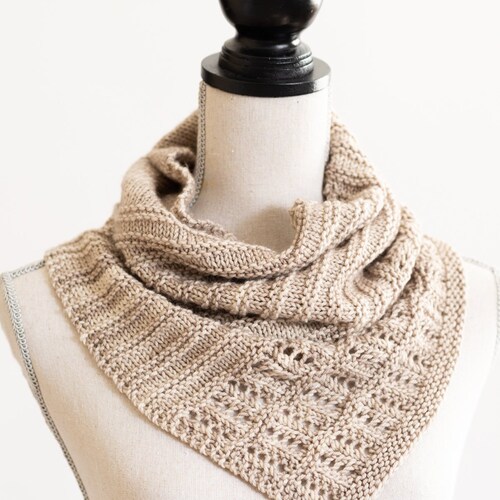 Along the Edge Cowl Knitting Pattern - Etsy UK