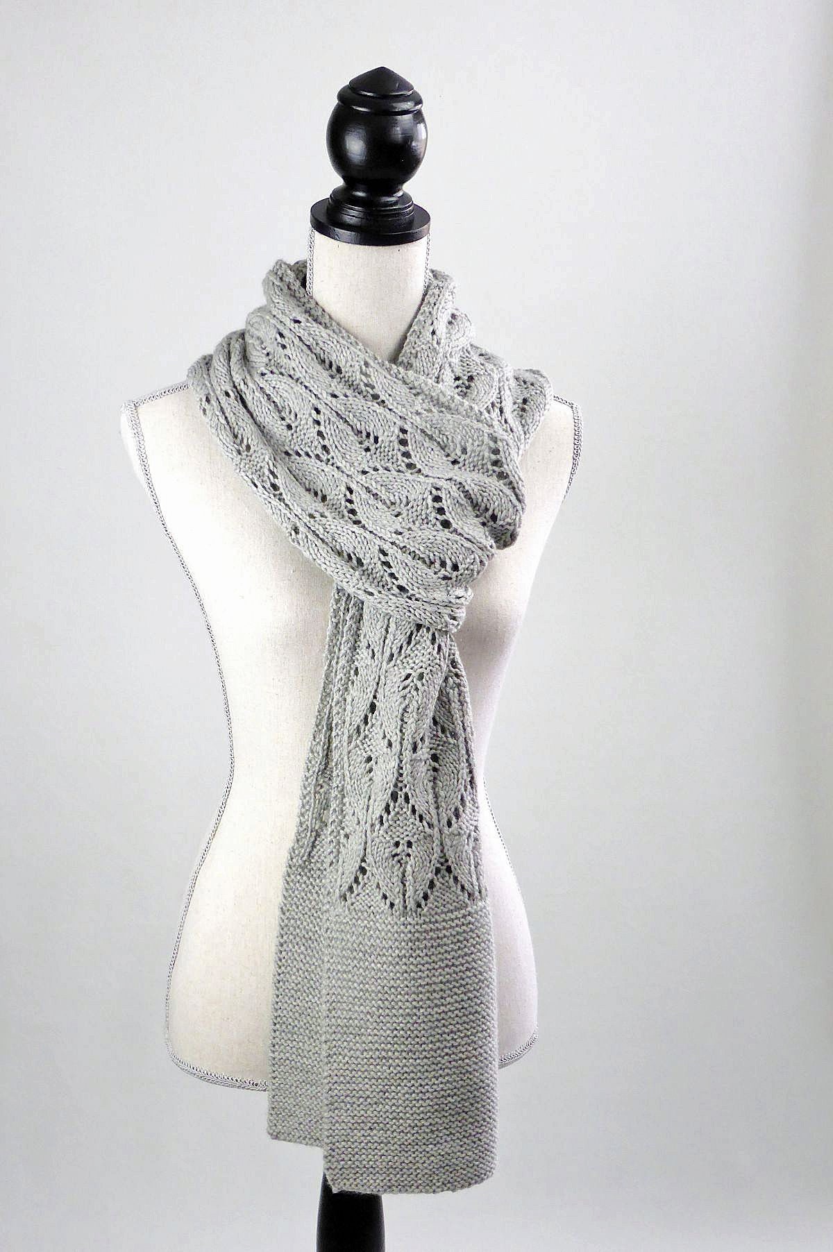 Cloud Covered Scarf Knitting Pattern - Etsy