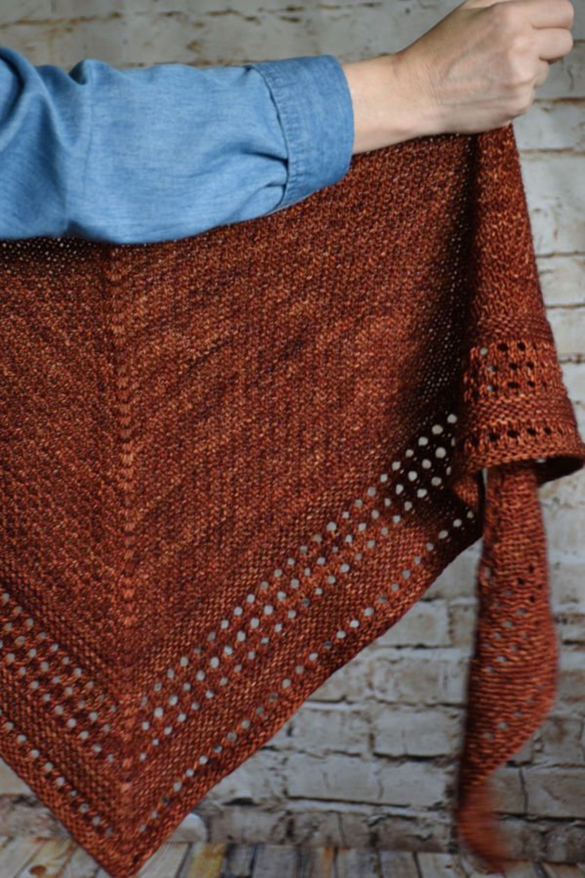 Purl Dust Shawl Knitting Pattern - Etsy