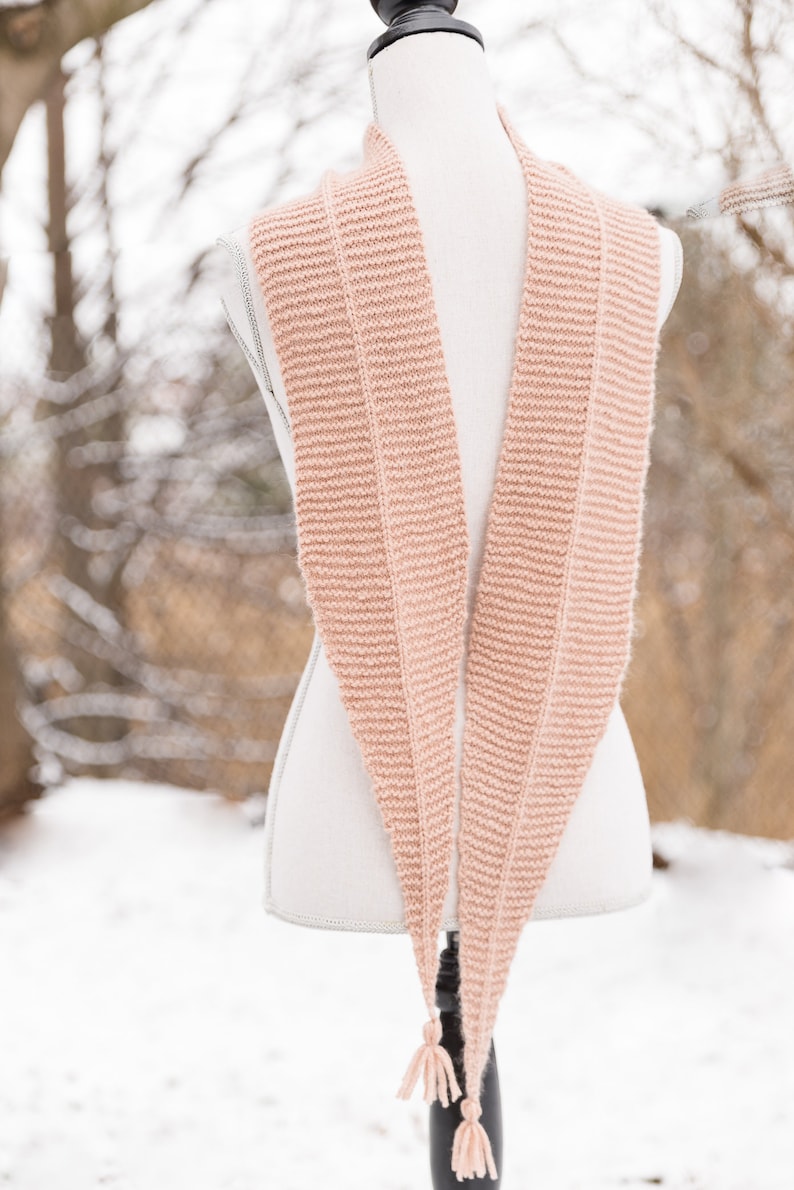 Woolly Cute Scarf Knitting Pattern - Etsy