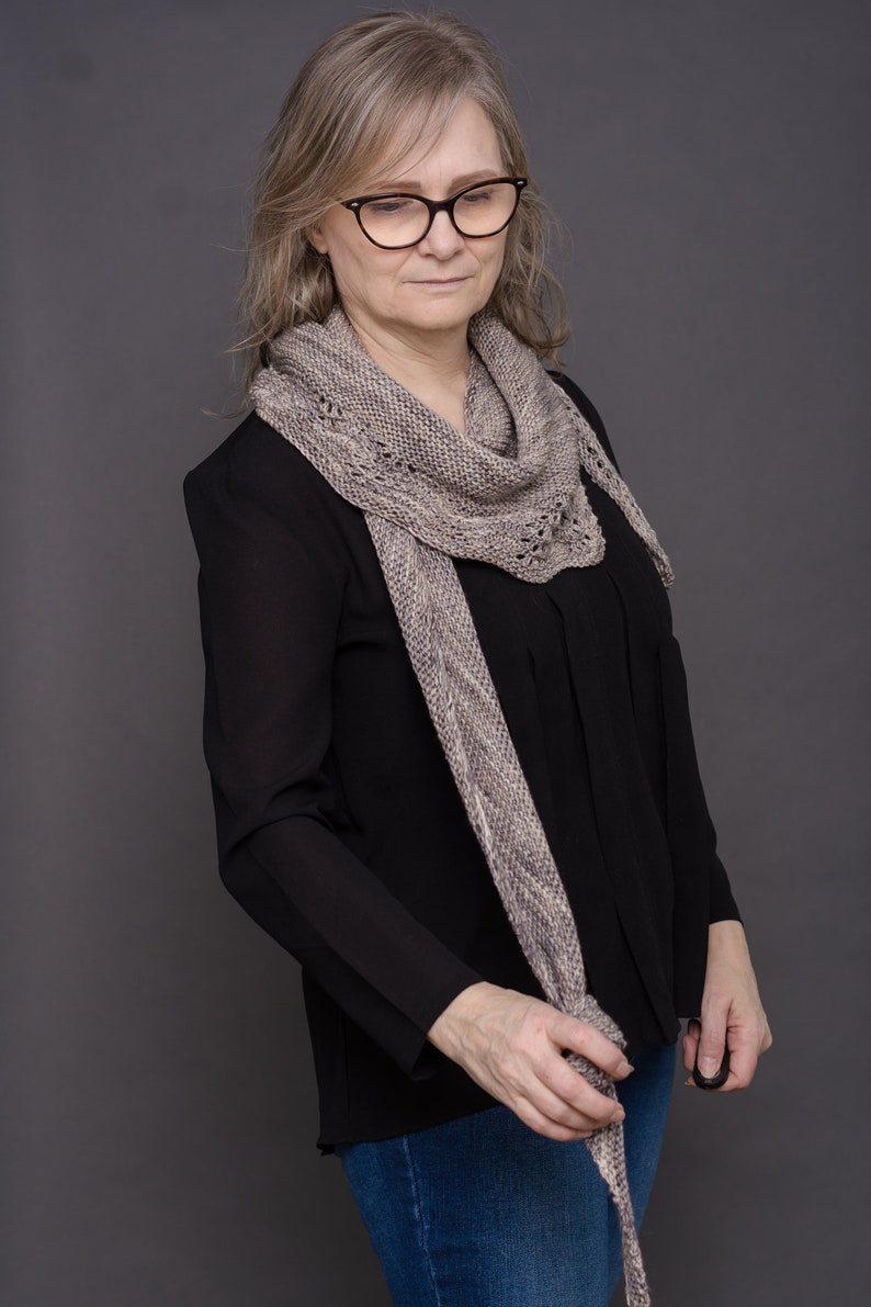 Pretty Little Scarf Knitting Pattern - Etsy