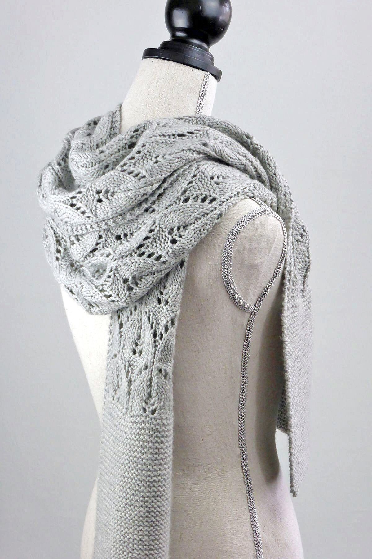 Cloud Covered Scarf Knitting Pattern - Etsy