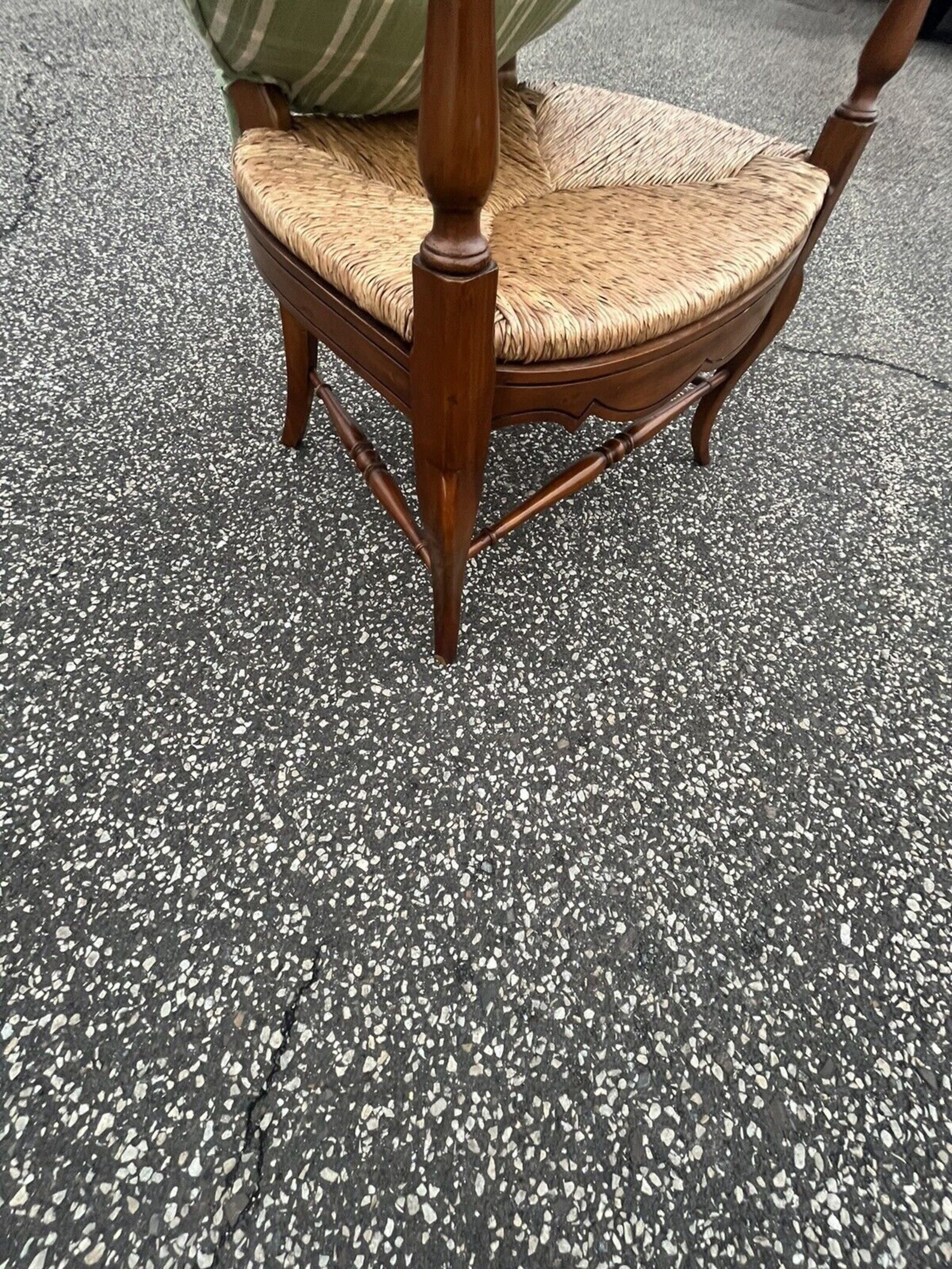 Alfonso Marina Rush Seat French Country Style Arm Chair With Cushion (shipping Not Included) - Etsy