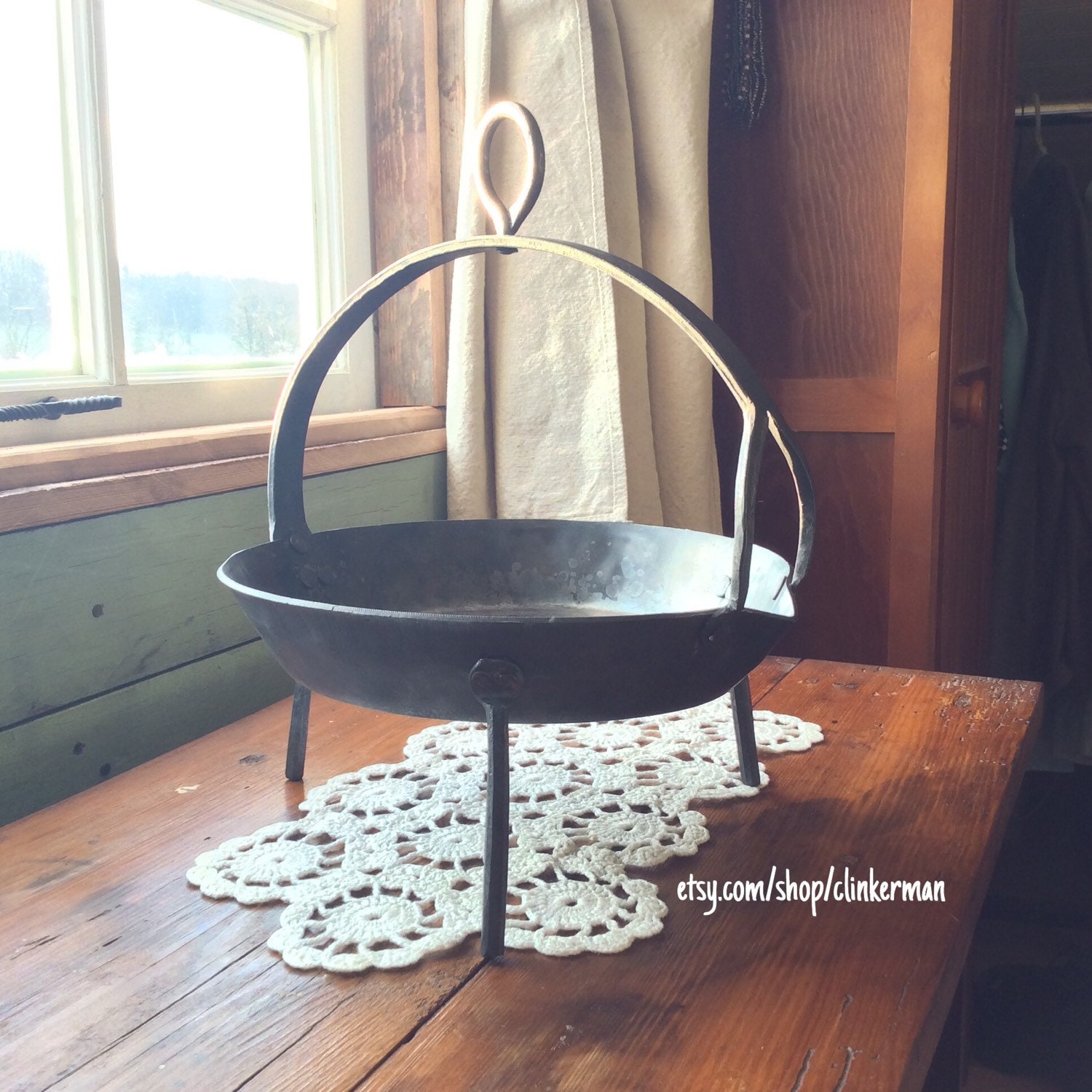 Spider Hanging Frypan - Etsy