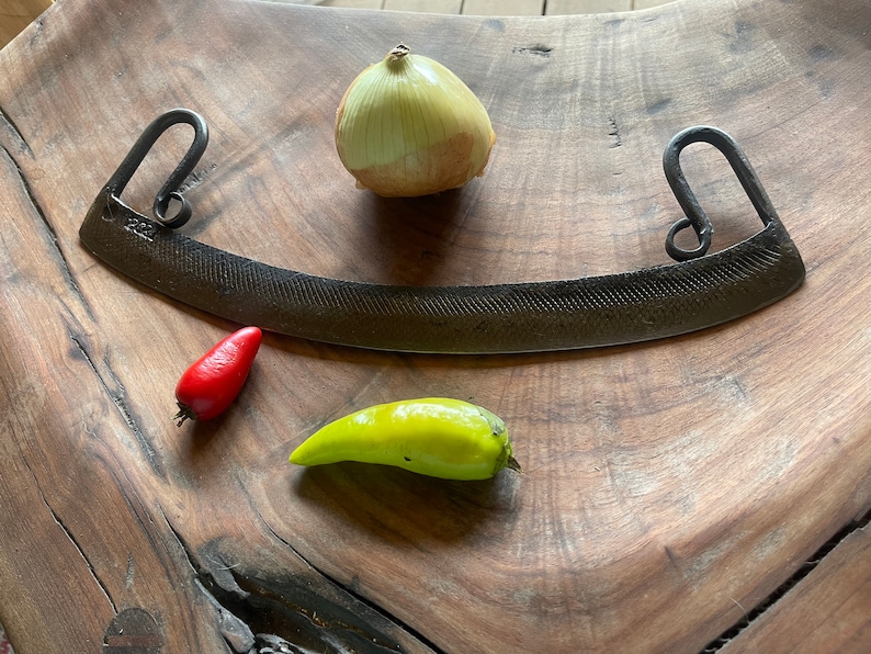 Pizza Cutter- Hand Forged Metal - Etsy UK