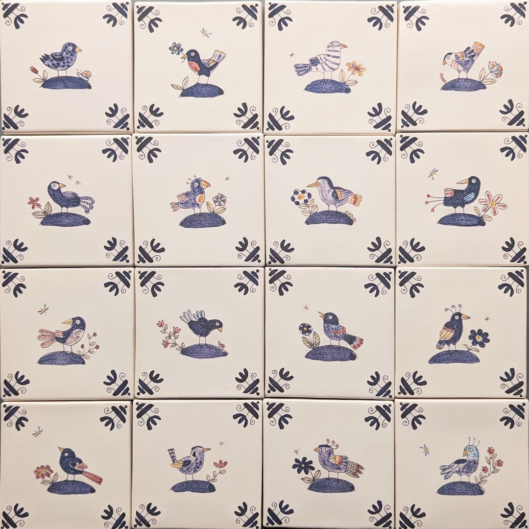 Little Bird Tiles - Etsy