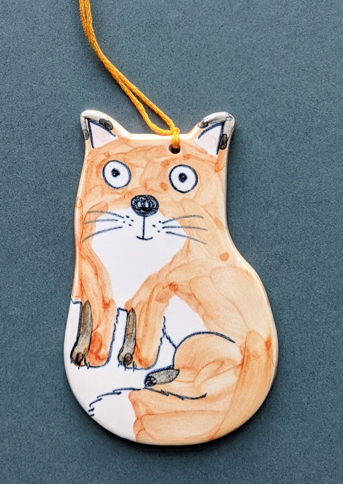 Woodland Creatures Ceramic Hang up Decorations - Etsy