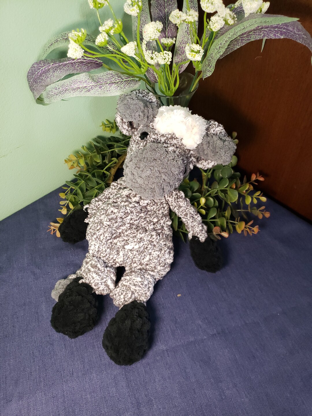 Mini Highland Cow Snuggle Lovey - Etsy