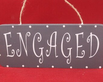 Vacant Engaged Sign - Etsy