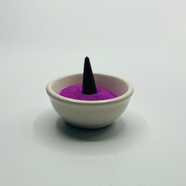 Ceramic Incense Bowl - Etsy