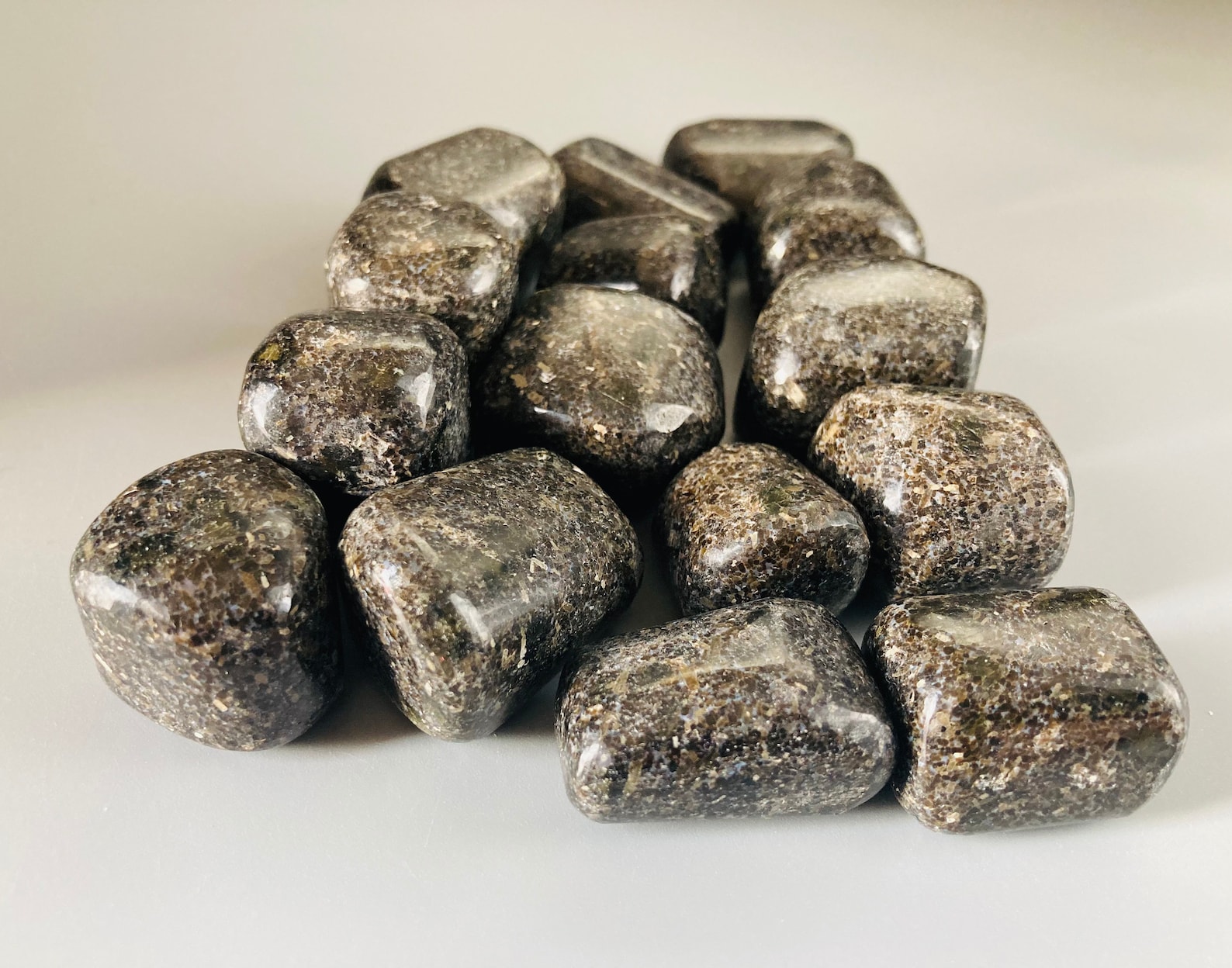 Coppernite Tumbled Stone Indian Nuumite .5-1.5 Inch - Etsy