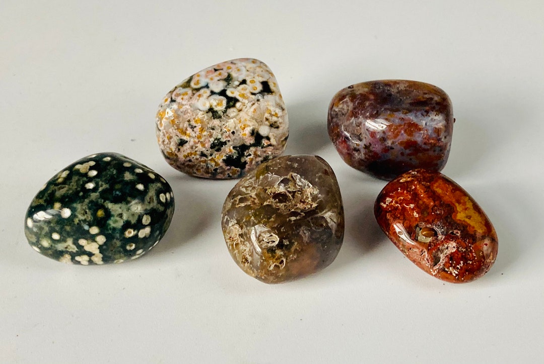 Ocean Jasper Tumbled Stone, (.5-1 Inch) - Etsy