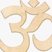 Om Symbol Wood Sign - Laser Cut Sign, Wood Sign Wall Decor, Yoga ...