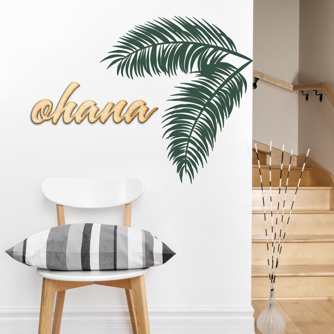 Script Ohana Wood Sign-wood Sign Art, Laser Cut Wood Sign, Family Sign ...
