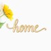 Home Script Word Wood Sign-wood Sign Art, Home Wood Sign, Laser Cut ...