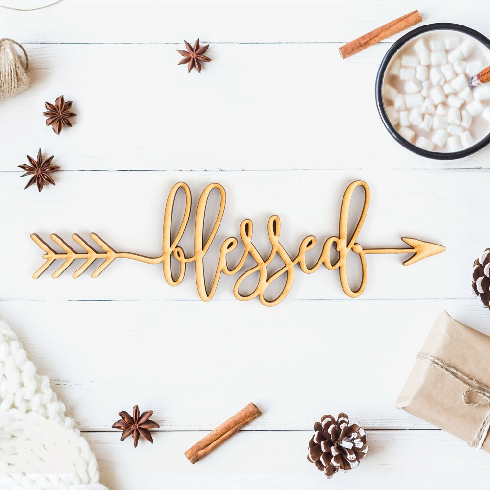 Custom Word Arrow Wood Sign - Personalized Wooden Sign, Custom Wood ...