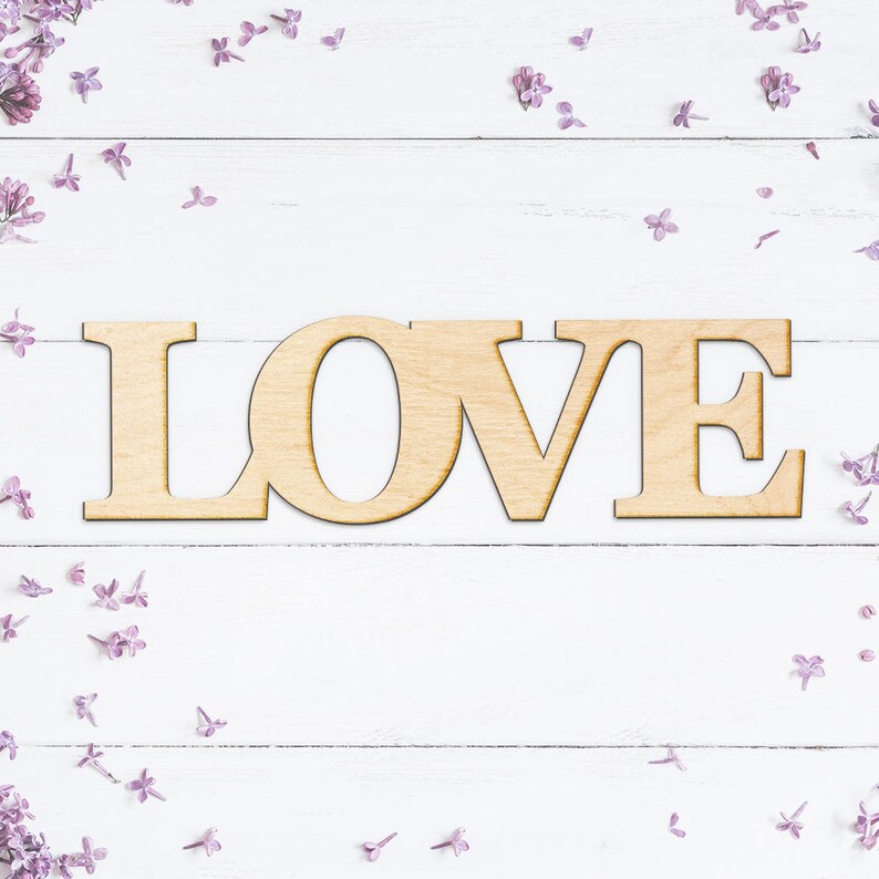 Custom Word Wood Sign Gia Serif Personalized Wooden Sign - Etsy