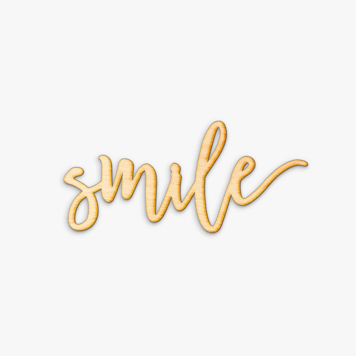Pen Script Smile Wood Sign Wood Sign Art Wooden Smile Sign - Etsy