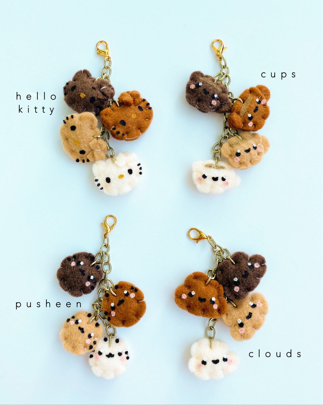 Multi Tone Charms -planner Charms-planner Dangles-planner Clips-planner ...