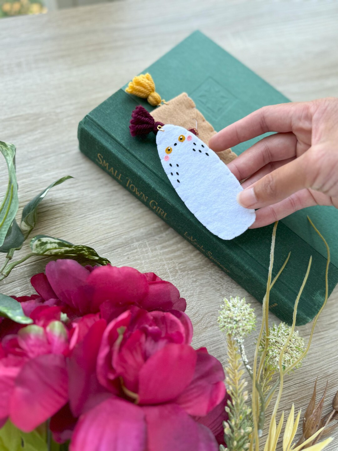 Hedwig | Letter Bookmark -planner Charms-planner Bookmark-planner Clips ...