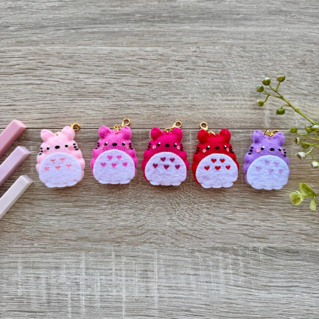 Heartfelt Totoro Charms -planner Charms-planner Dangles-planner Clips ...