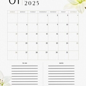 New 2025 Printable Planner A New Beginning - Etsy