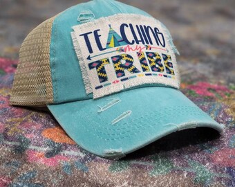 Raggy Patch Hat - Etsy