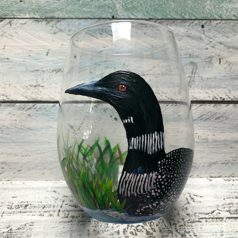 Loon Painting - Etsy