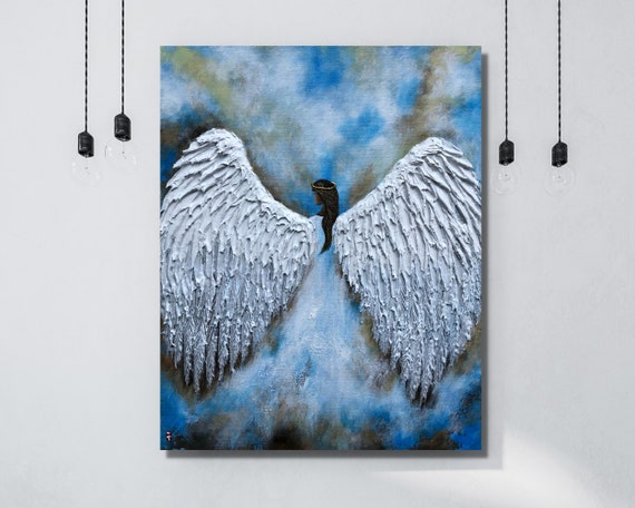 Pinturas Abstractas De Angeles Imágenes De Angeles Pintura Abstracta