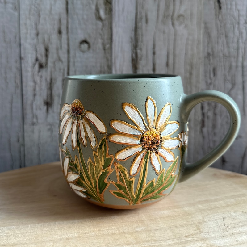 Pretty Coffee Mugs - Etsy
