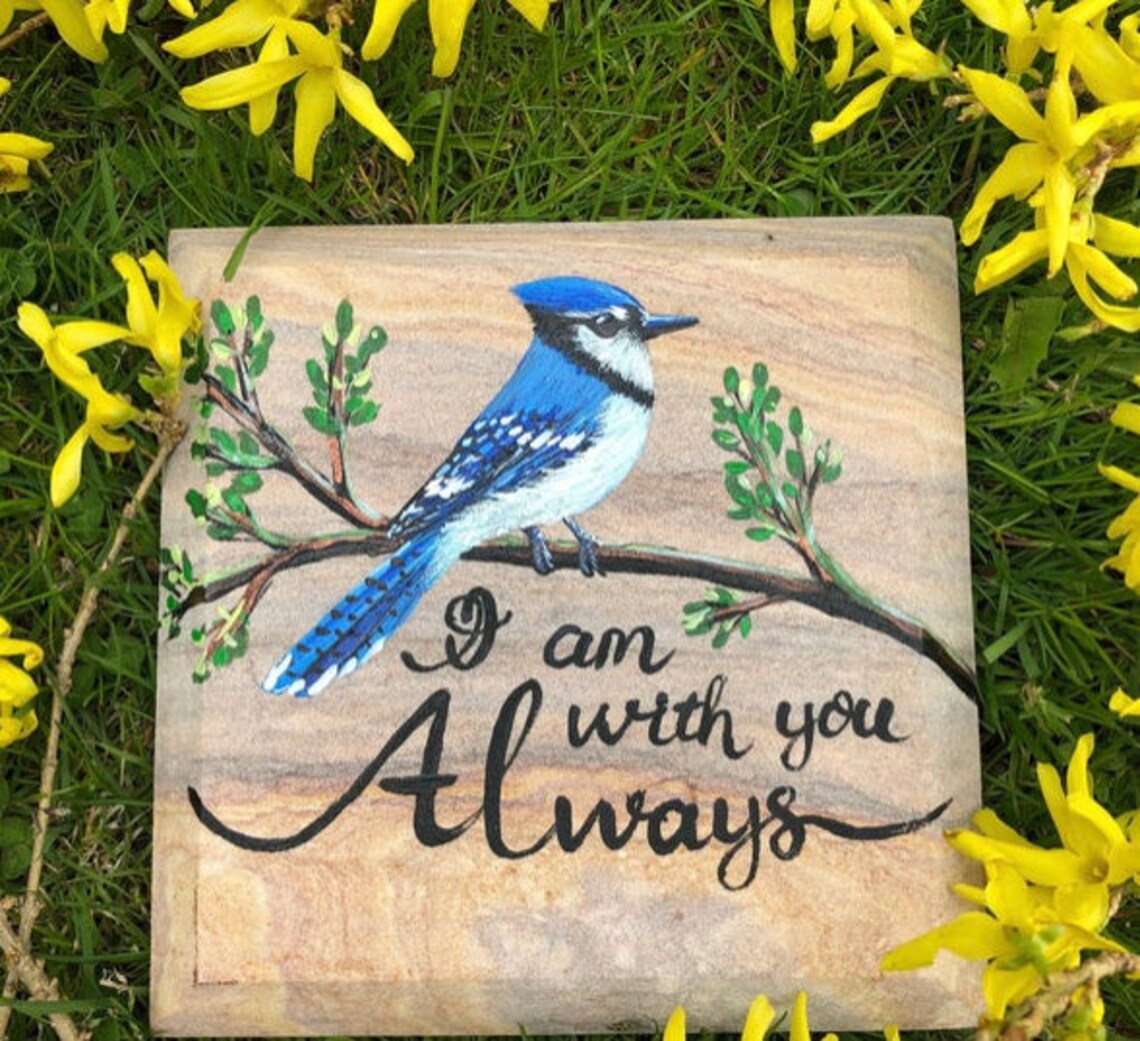 Hummingbird Memorial Stone Remembrance Stone Memorial Garden | Etsy Canada