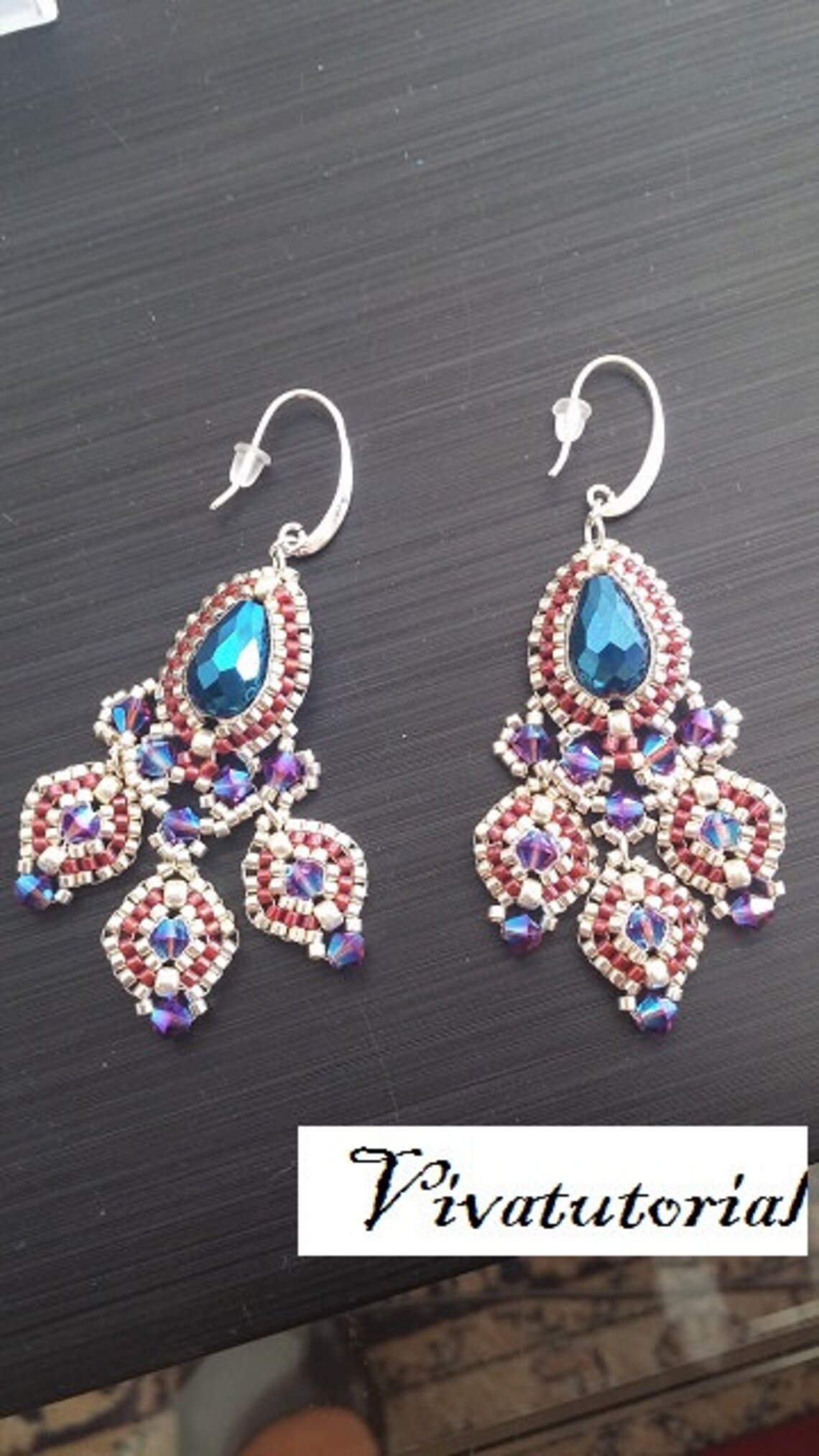 Tutorial- Rochelle Earrings - Etsy Israel