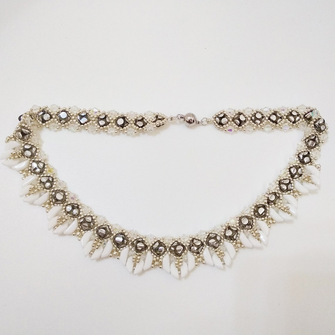 Tutorial- Set Lacey Necklace and Bracelet - Etsy