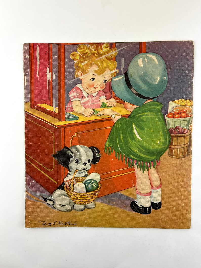 Let's Play Store Ruth E. Newton and Mabel Horn SIGNED - Etsy