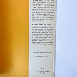 Roald Dahl's Revolting Rhymes - Illustrated by Quentin Blake - Etsy