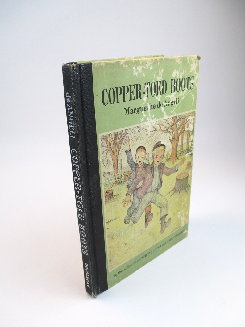 Copper-toed Boots by Marguerite De Angeli SIGNED - Etsy