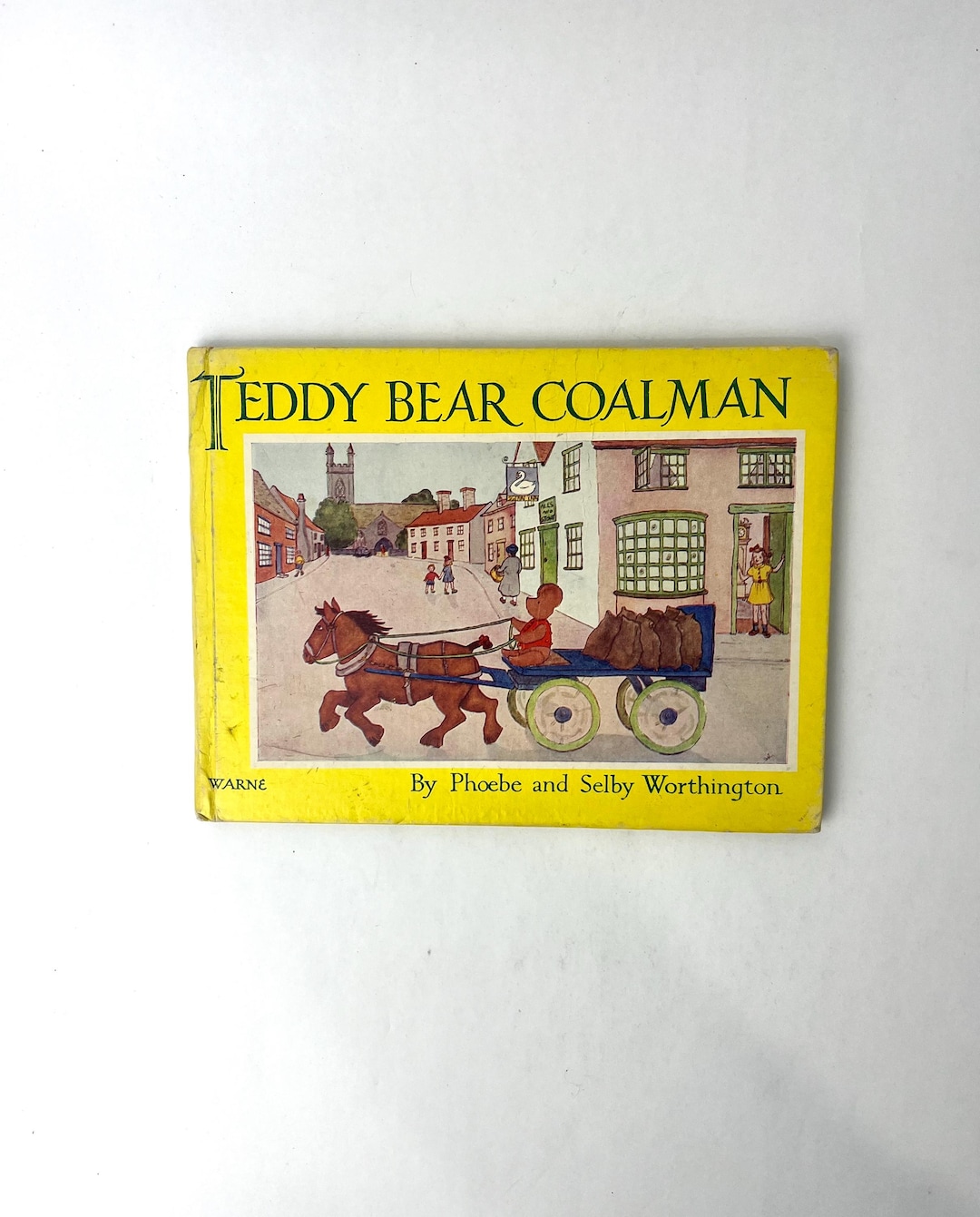 Teddy Bear Coalman by Phoebe and Selby Worthington - Etsy