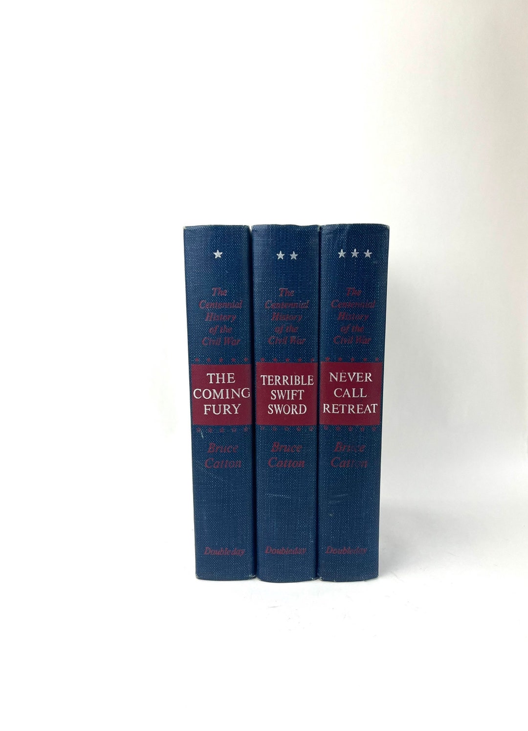 Bruce Catton - the Centennial History of the Civil War in Three Volumes ...