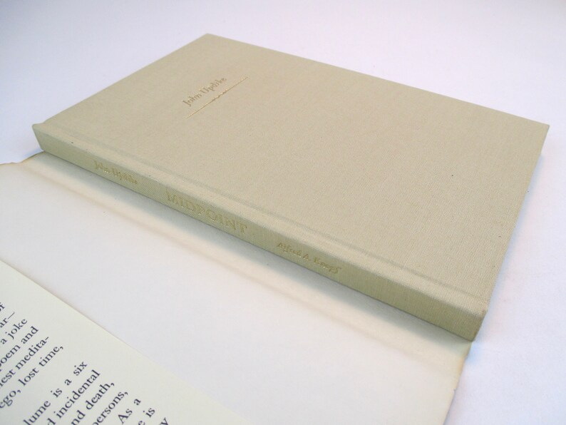 Midpoint and Other Poems by John Updike First Edition - Etsy