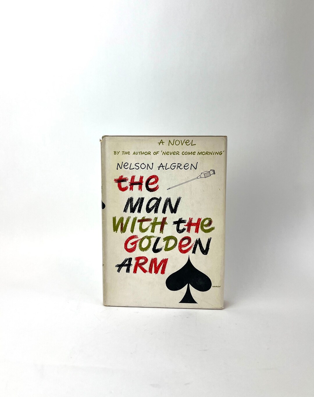 The Man With the Golden Arm by Nelson Algren - Book Club Edition - Etsy
