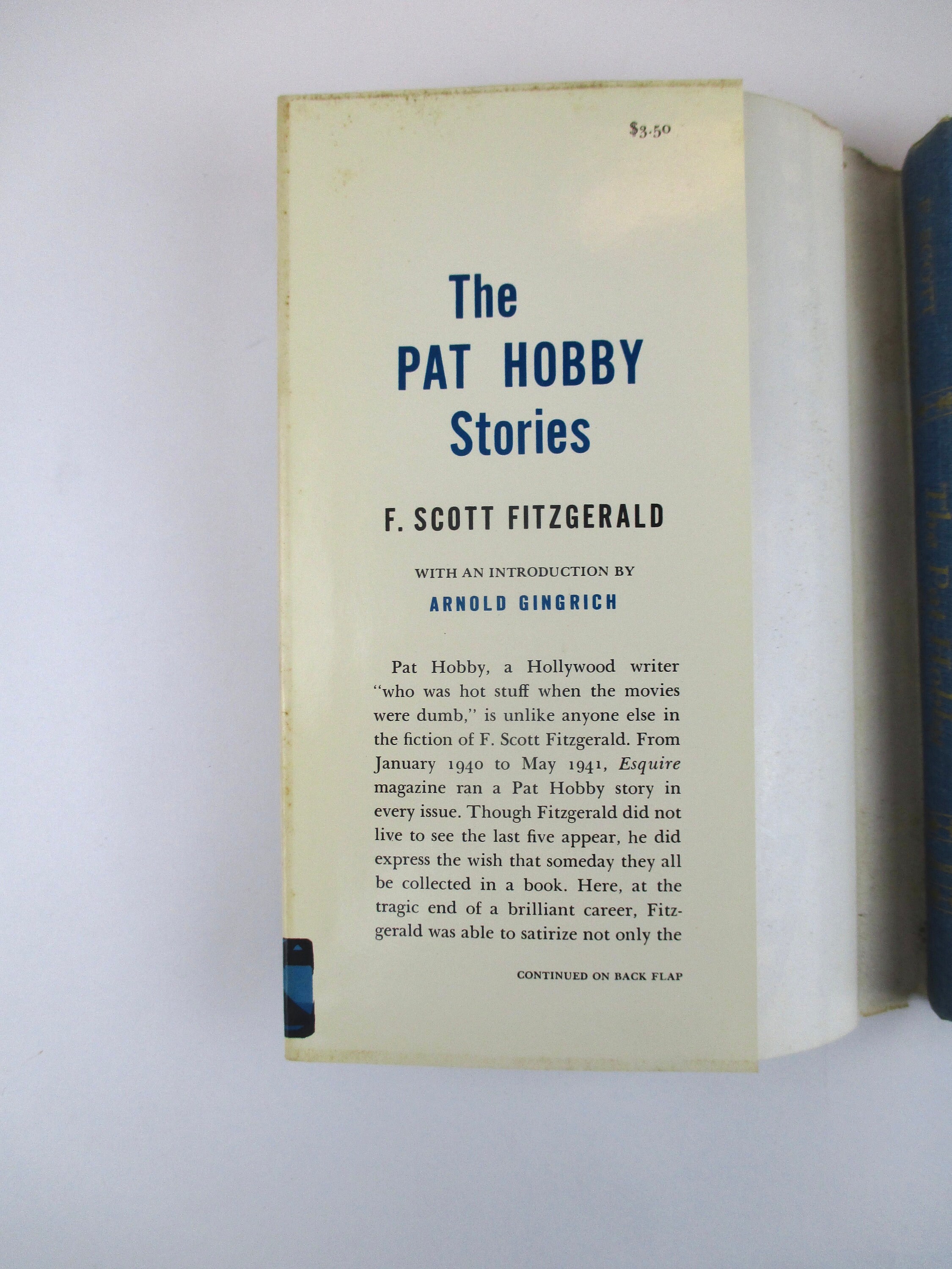 The Pat Hobby Stories by F. Scott Fitzgerald First Edition | Etsy