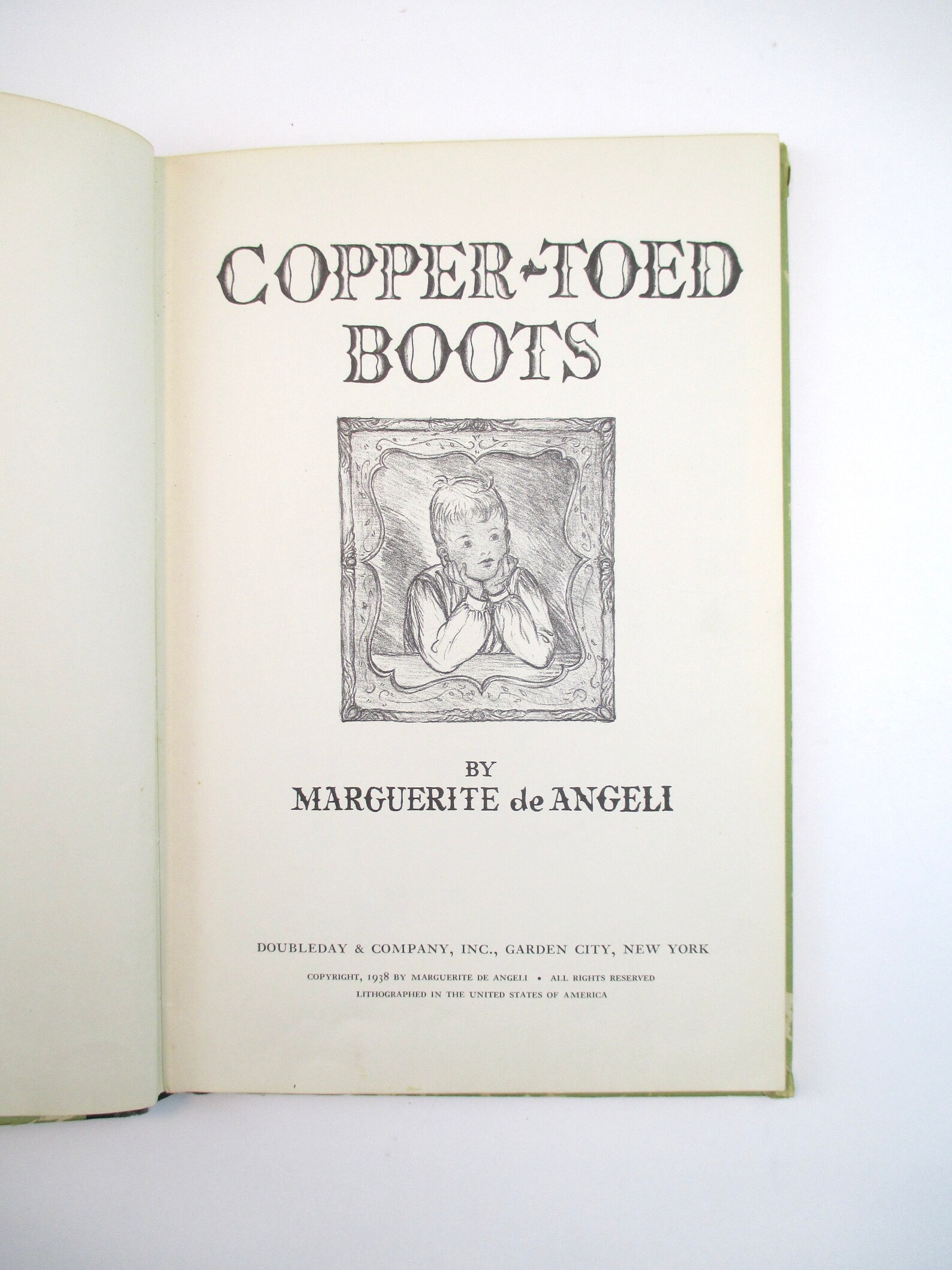 Copper-toed Boots by Marguerite De Angeli SIGNED - Etsy