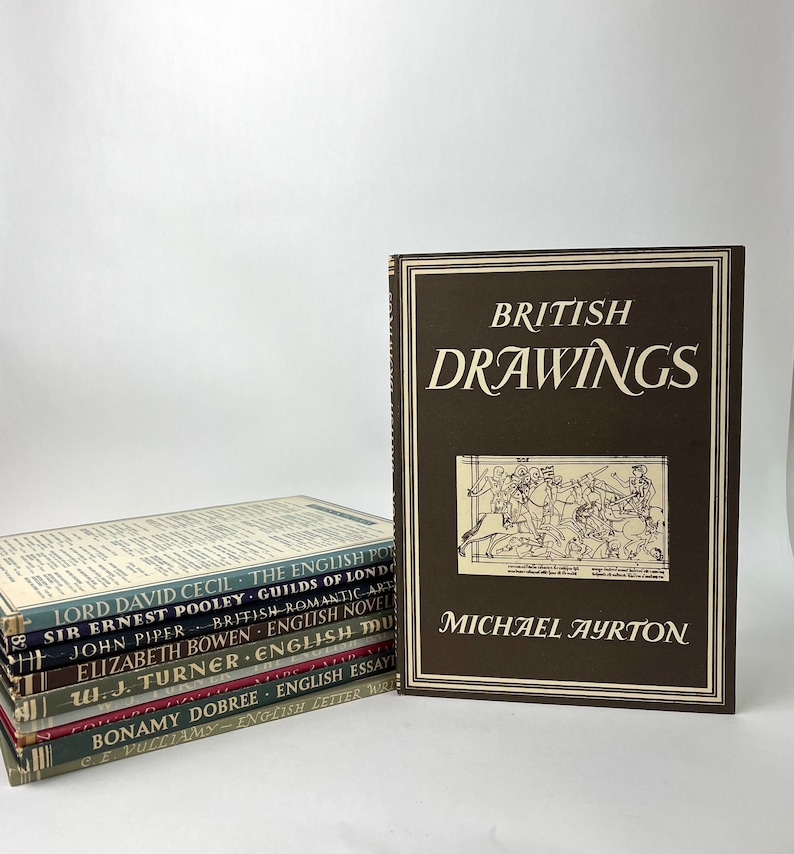 Vintage England - Britain in Pictures - Set of 10 Volumes - Etsy