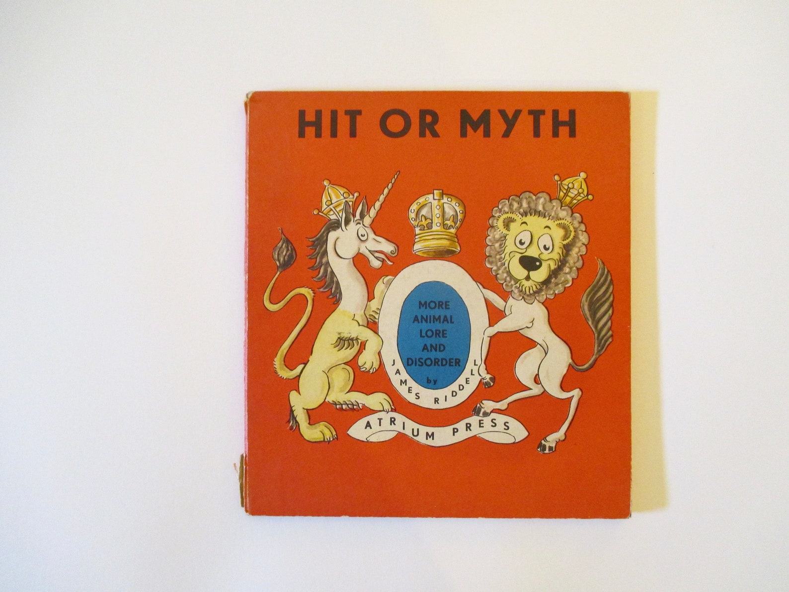 Hit or Myth by James Riddell A Split Book - Etsy