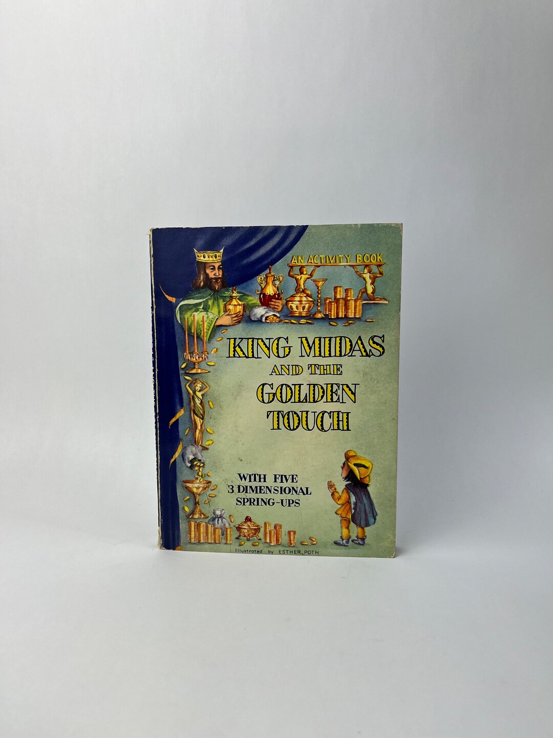 King Midas and the Golden Touch - Spring-up Book - Etsy