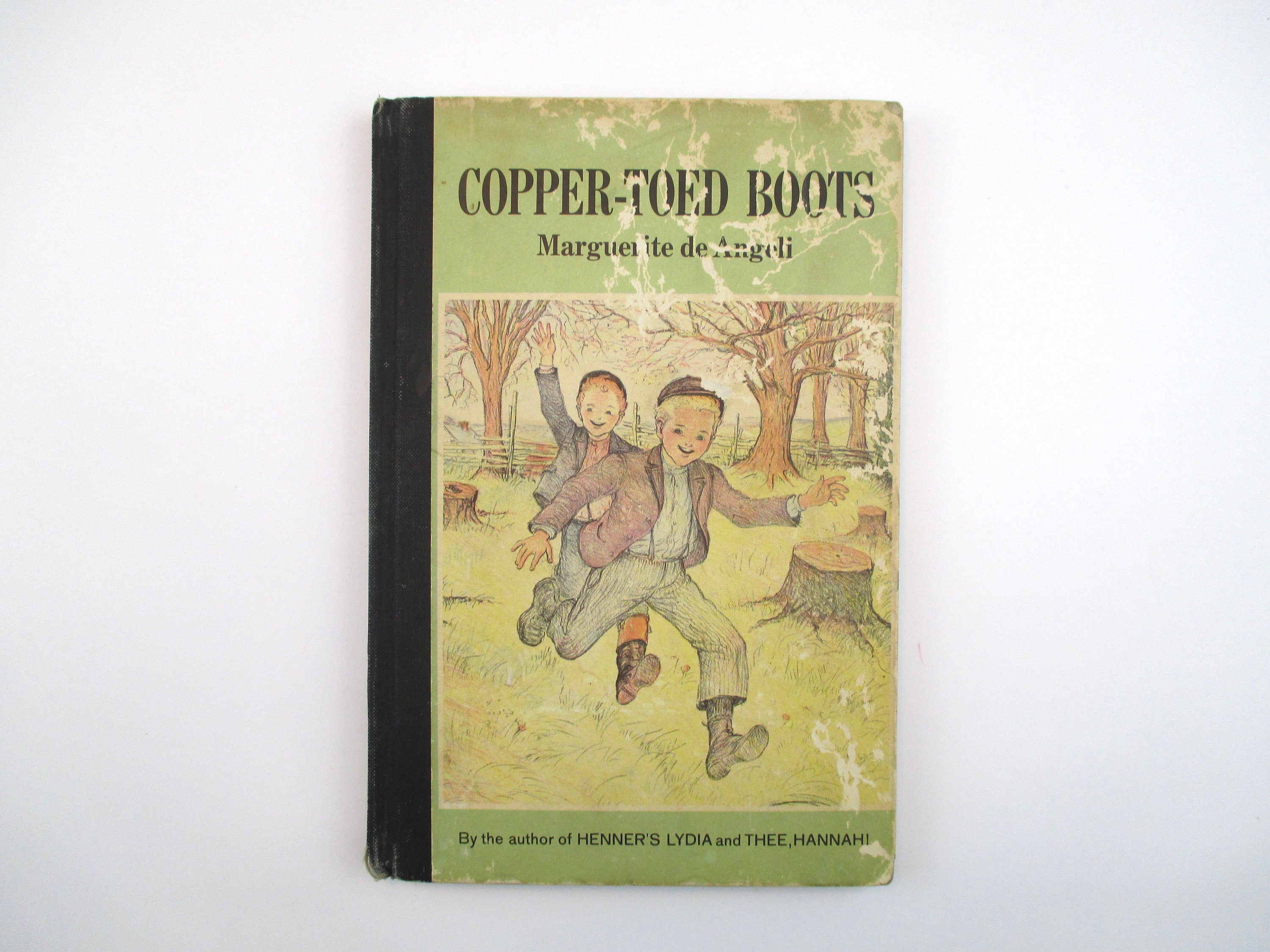 Copper-toed Boots by Marguerite De Angeli - SIGNED - Etsy