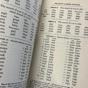 Willson's Larger Speller - 19th Century Schoolbook - Etsy