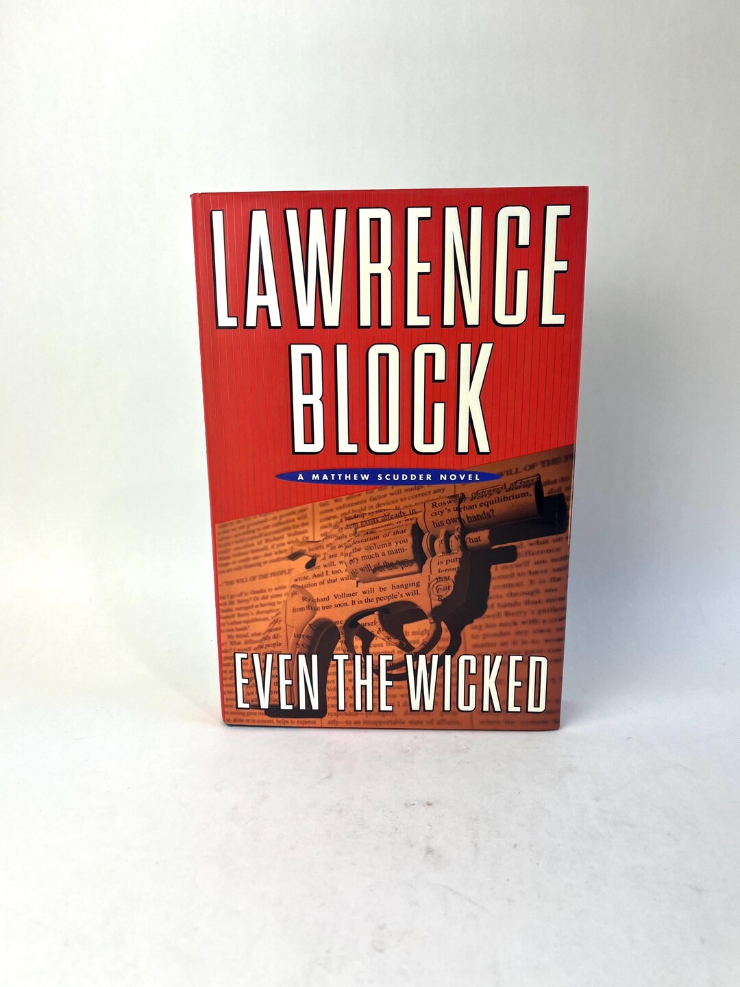 Even the Wicked by Lawrence Block - SIGNED First Edition - Etsy