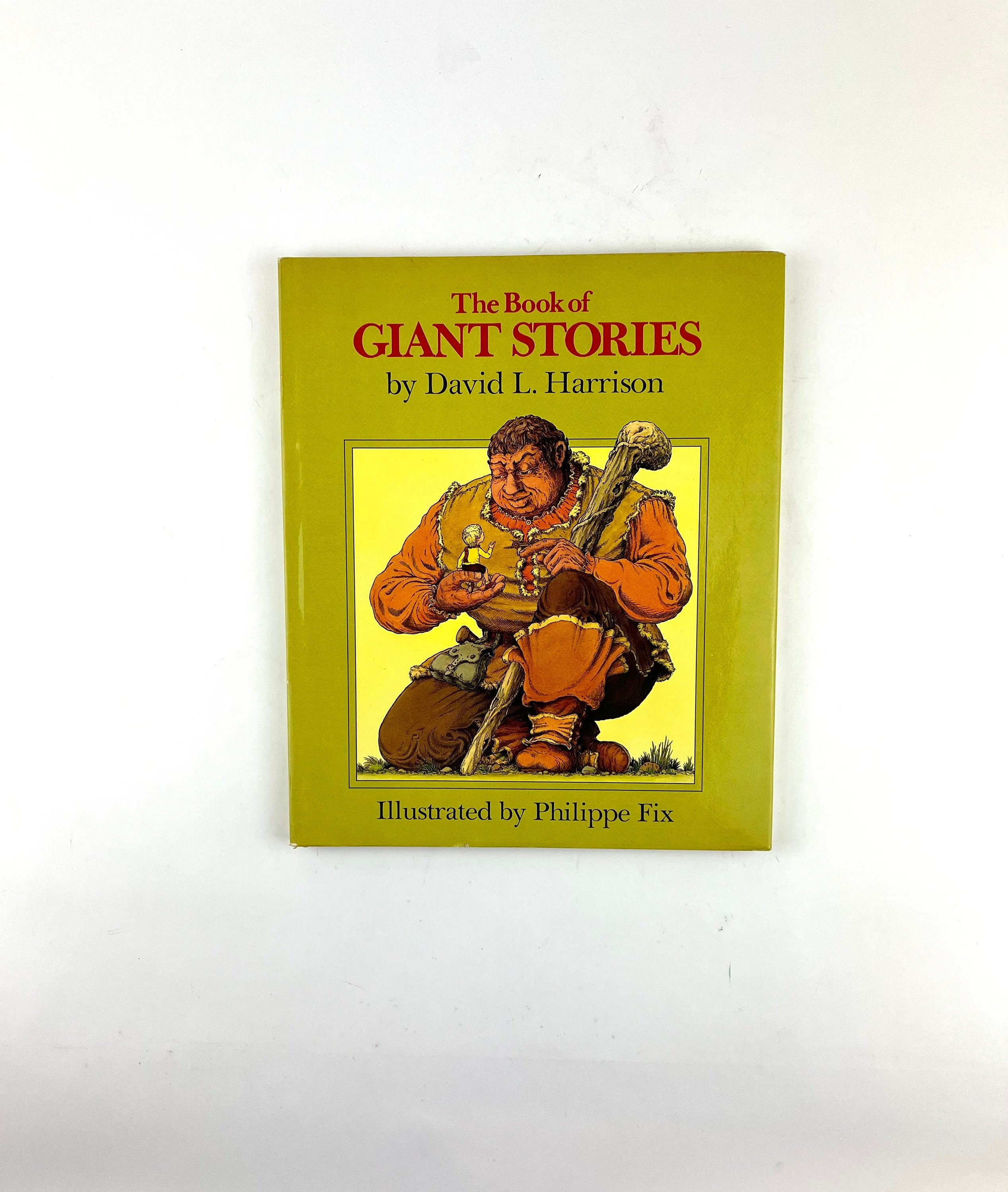The Book of Giant Stories by David Harrison SIGNED - Etsy